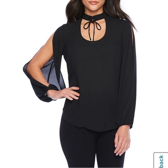 BOLD elements | Tops | Bnwt Sexy Black Blouse | Poshmark